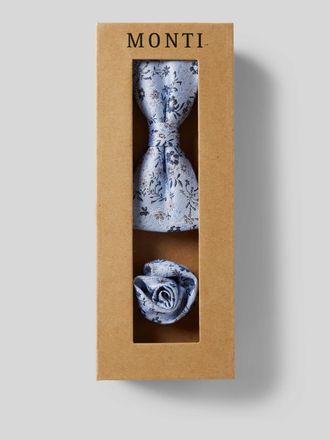 Monti Seidenfliege im Set mit Einstecktuch