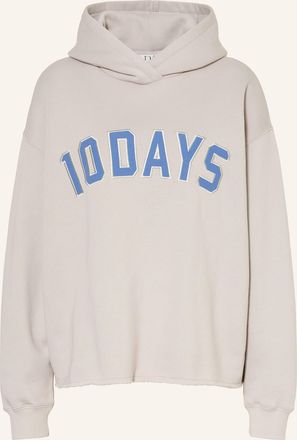 10 Days Hoodie grau