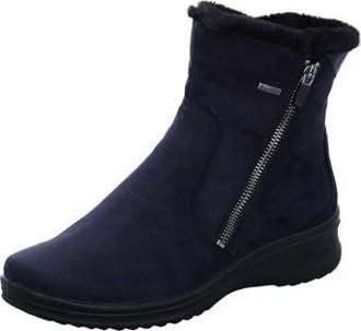 Ara Femme Chaussures Botte de Western, Bleu/Noir, 40 EU
