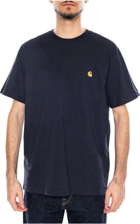 Carhartt Work in Progress Homme, Tops, Bleu, Taille: XS S/S Chase T-Shirt