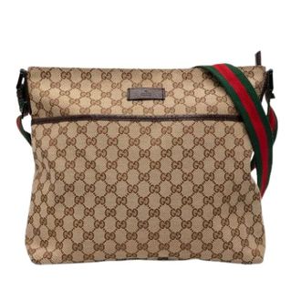 Gucci Sac bandouli&egrave;re vintage Pre-owned en toile - Femme - Pre-owned - Beige - Taille: ONE Size