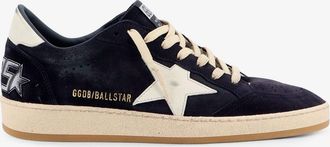 Golden Goose Ballstar suede sneakers with iconic side logo - GOLDEN GOOSE DELUXE BRAND - gender_Man