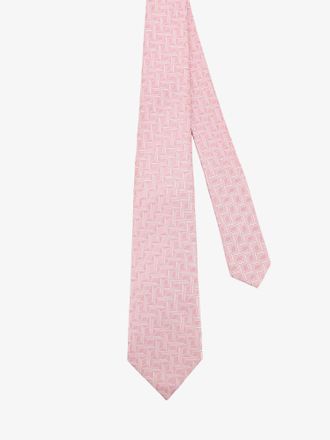 Kiton Mens Silk Tie Pink Ties & Bow