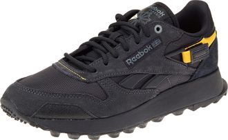 Reebok Unisex Classic Leather Sneaker, Pure Grey 8/Core Black/Cold Grey 6,34 EU