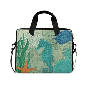 Alaza Sac pour ordinateur portable de 40,6 à 15,6 - Motif jardin dabeille vintage - Pour homme et femme - Pour étudiant - Travail - Sac fourre-tout de voyag