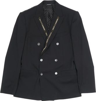 Dolce & Gabbana Homme, Vestes, Noir, Taille: L Blazers