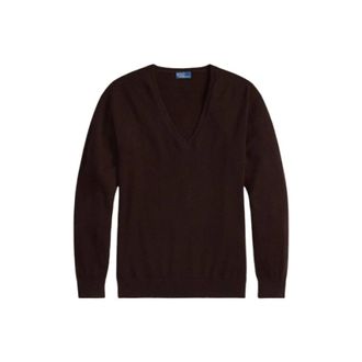 Polo Ralph Lauren V-neck Strickware - - Knitwear - Damen - Braun - XS