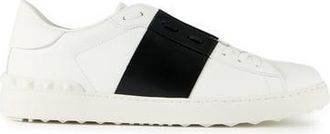 Valentino Baskets crant&eacute;es en cuir