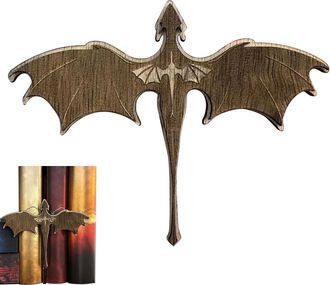 Generic Dragon - Imaginative B&uuml;cherregal Dekor mit Drachenmotiv | Kreative Buchhaltung und Buchmarken f&uuml;r Schreibtisch, Regal, Schrank | Mystische Halloween D