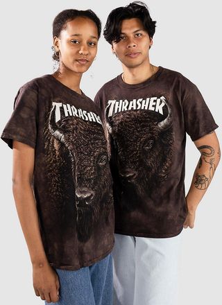 Thrasher Bison T-Shirt brown