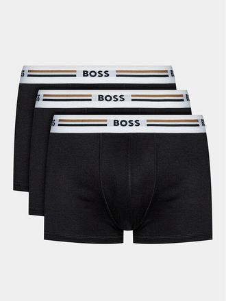 HUGO BOSS Boxershorts-Set Trunk 3P Revive 50492200 Schwarz