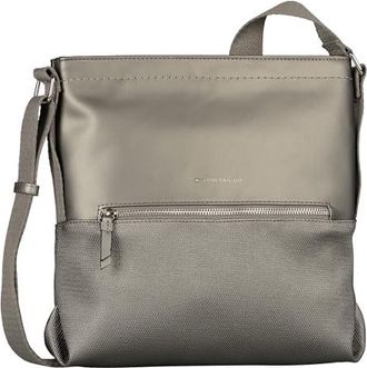 Tom Tailor Erin Sac bandoulière pour femme Taille M, gris, m
