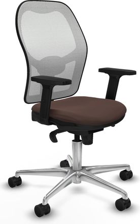 Piqueras y Crespo B&uuml;rostuhl Home Office Jorquera mit 2D-Armen, h&ouml;henverstellbare Lendenwirbelst&uuml;tze, ausgestattet mit Sincro 5 Positionen und injiziertem Schaumstoff, W