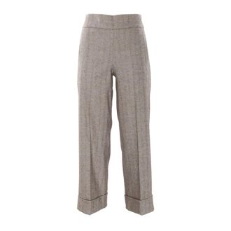 D.exterior Damen, Hosen, Braun, LGr&ouml;&szlig;e