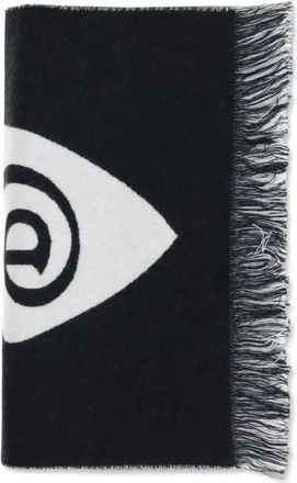 Burberry Femme, Accessoires, Noir, Taille: ONE Size Logo Scarf