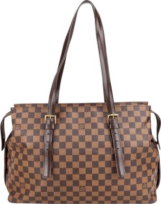 Louis Vuitton Crossbody Bags - Louis Vuitton Damier Ebene Monogram Chelsea Should - Gr. unisize - in Braun - f&uuml;r Damen