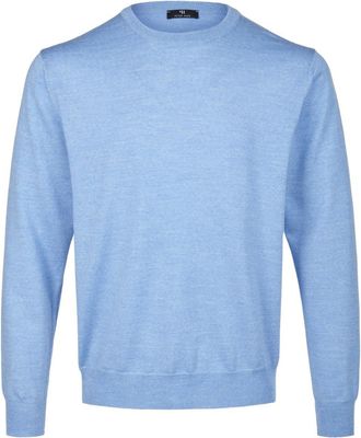 Peter Hahn Rundhals-Pullover Peter Hahn blau