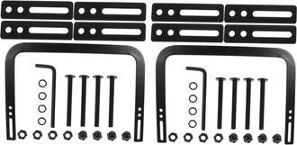 Aboofan 2 Sets Metall Haltestange Matratzenst&uuml;tzstange Matratzengreifer F&uuml;r Metallrahmen Metall Matratzenstabilisator Matratzenrahmenschutz Bettmatratzen Glei