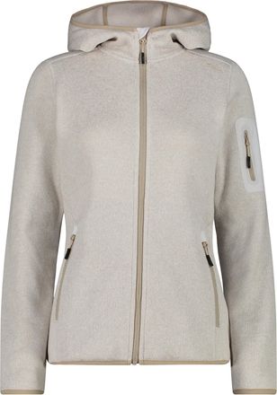 F.lli Campagnolo Damen Zip Hoodie Jacke, vaniglia-bianco, XS