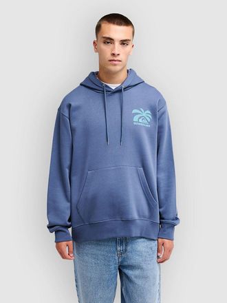 Quiksilver Salt Water Palm Rise Sweat &agrave; capuche bleu