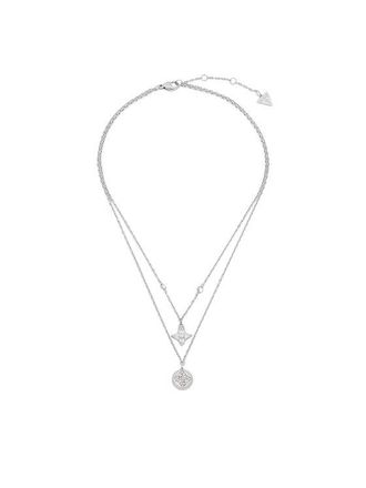 Guess Halskette JUBN06 468JW Silberfarben