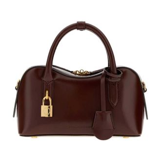 Stella McCartney Stella Ryder Small Bag Eco Micely Shiny Alter Mat - - Bags - Damen - Braun - ONE SIZE
