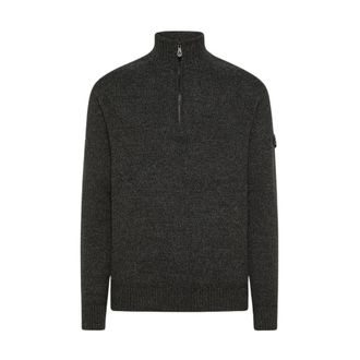 Peuterey Wool Braille GRS 04 - Homme - Pulls - Noir - Taille: 2XL