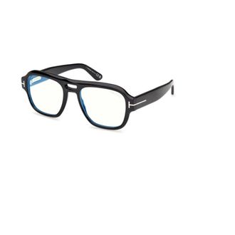 Tom Ford Homme, Accessoires, Noir, Taille: 54 MM Monture Optique Aviateur