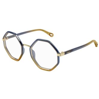 Chloé unisex, Accessoires, Multicolore, Taille: 49 MM Geometric Eyeglasses