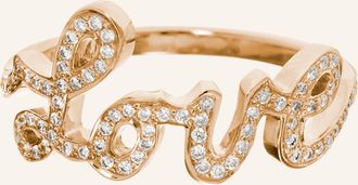 Cada Cada Ring Love rosegold