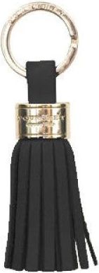 Pourchet Femme, Accessoires, Noir, Taille: ONE Size Porte-cl&eacute;s &agrave; Franges