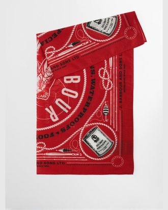 Barbour Bandana aus Baumwolle mit Archiv-Design in