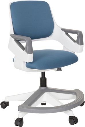MID.YOU Mid.you Jugenddrehstuhl, Blau, Kunststoff, Drehkreuz, 53x80-93x60 cm, Arbeitszimmer, B&uuml;rost&uuml;hle, Jugend- & Kinderschreibtischst&uuml;hle