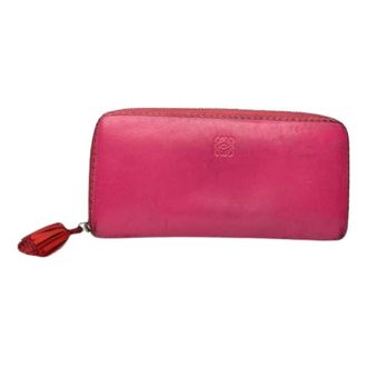 Loewe Portefeuille Pre-owned - Femme - Pre-owned - Rose - Taille: ONE Size
