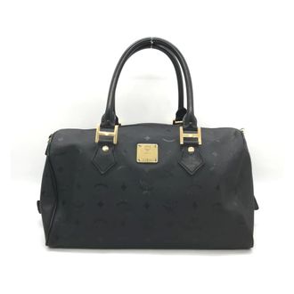 MCM Mcm, Femme, Sacs, Noir, Taille: ONE Size Ella Boston Bag