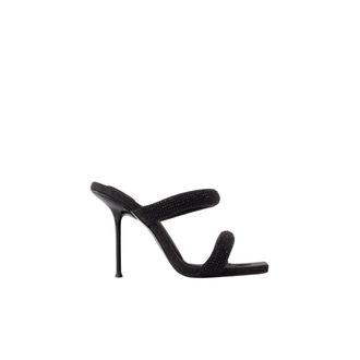 Alexander Wang Julie Crystal Heeled Sandalen - - Shoes - Damen - Schwarzk - 36 EU