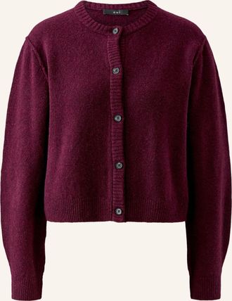 Oui Strickjacke Ilaya rot