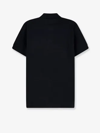 Burberry Mens Polo Shirt Cotton Black T-shirts And Polos