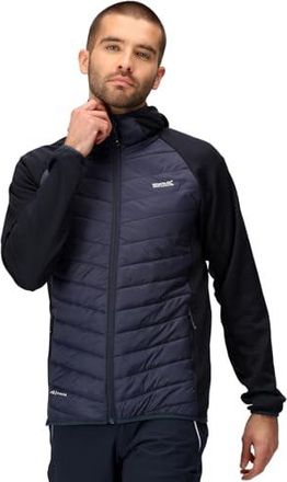 Regatta Padded Hooded Soft Shell Jacket Manteau rembourré, Navy, M Homme