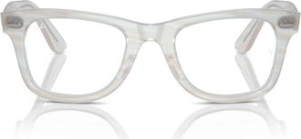 Ray-Ban unisex, Accessoires, Bleu, Taille: 50 MM Wayfarer Ease