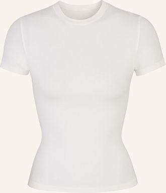 SKIMS Skims Lounge-Shirt Cotton Jersey weiss