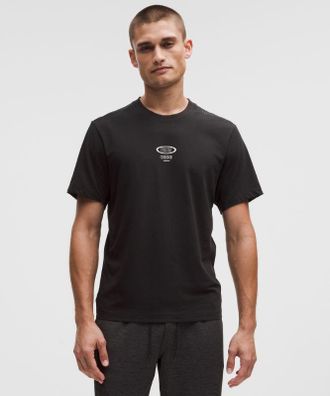 lululemon Zeroed In Kurzarmshirt Better Each Day für Männer - Größe L in Black