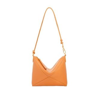 Loewe Puzzle Fold pouch en cuir de veau nappa brillant