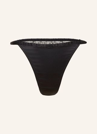Love Stories Love Stories String Charlotte Aus Satin schwarz