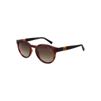 Timberland Braune Polarisierte Runde Sonnenbrille f&uuml;r M&auml;nner - - Accessories - Herren - Braun - ONE SIZE