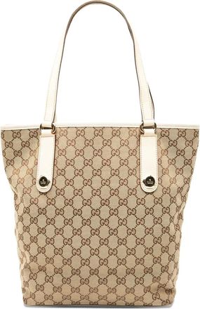 Gucci sac à main en toile GG Charmy (2000-2015) - Marron