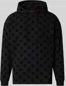 HUGO BOSS Regular Fit Hoodie aus Baumwoll-Mix