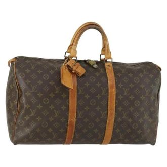 Louis Vuitton Sac Week-end Pre-owned - Femme - Pre-owned - Brun - Taille: ONE Size
