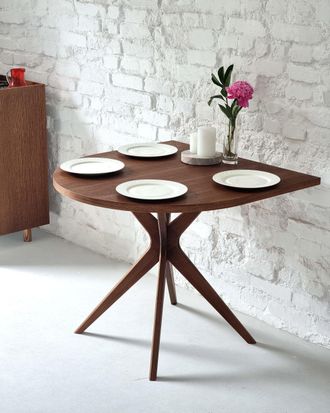 RAGABA JUBI Halb Ovaler Esstisch 90x90 cm Eiche