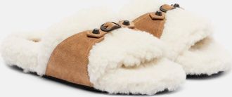 Balenciaga Mules en daim